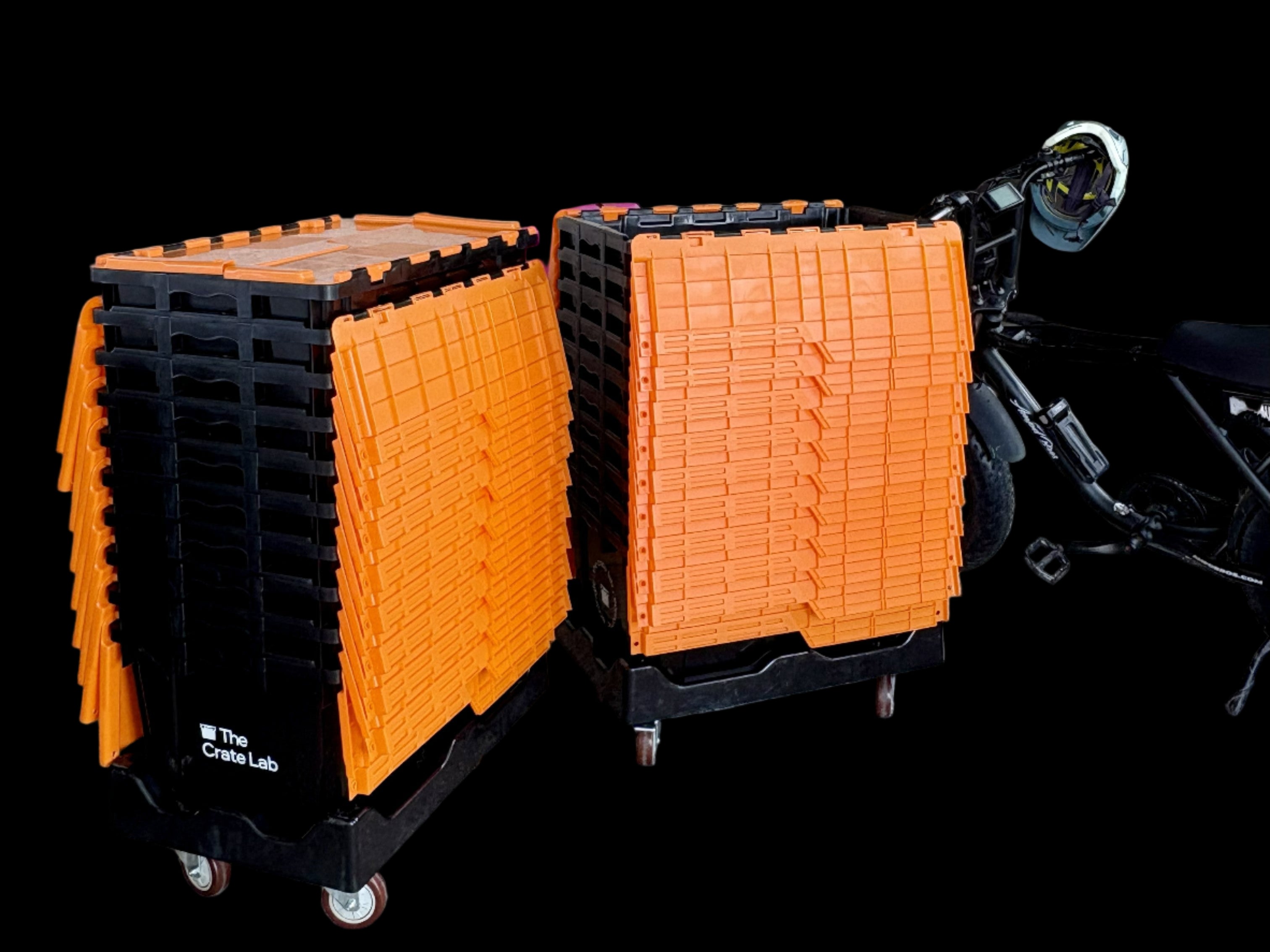 Plastic Moving Boxes Australia | Reusable Crates for Moving & Storage ...